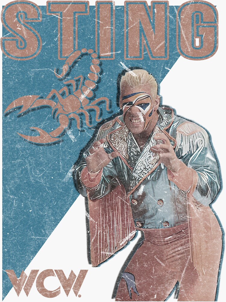 "Sting" Sticker for Sale by refbumptees | Redbubble