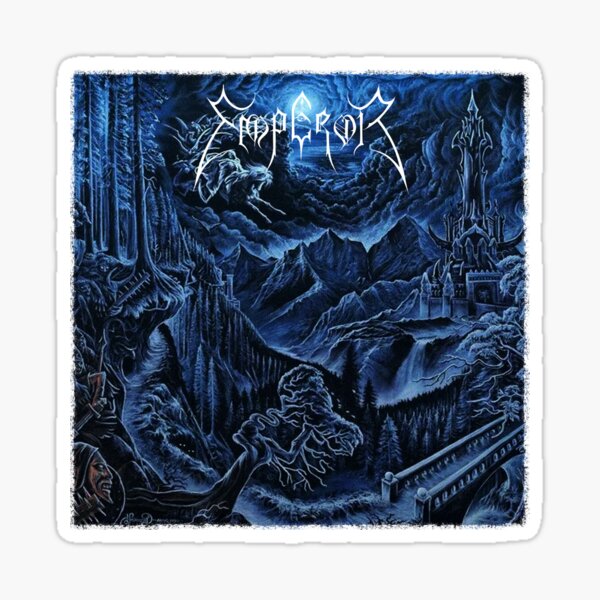 "EMPEROR BAND " Sticker by corrinejharris | Redbubble