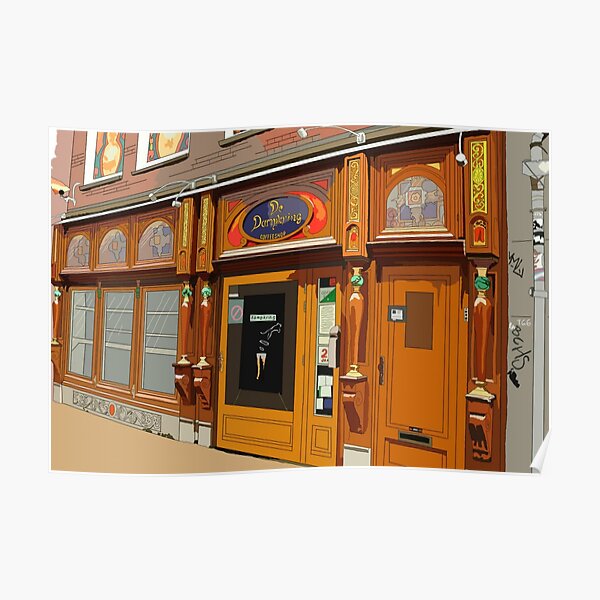 "Coffeeshops of Amsterdam illustrations: Original Dampkring Coffeeshop ...