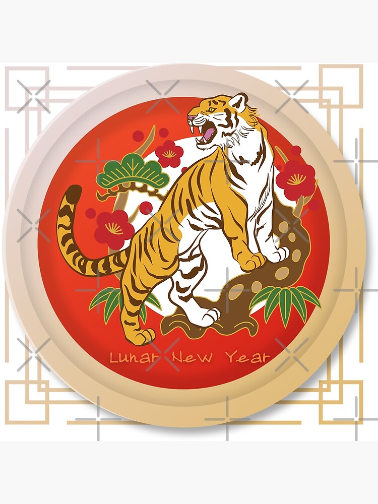 "Year Of The Tiger 2022 | Lunar New Year 2022" Poster by NekoAviatrix ...
