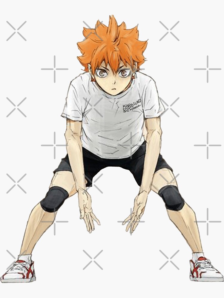 "Shoyo Hinata - Haikyuu" Sticker by OtakuEmporium | Redbubble
