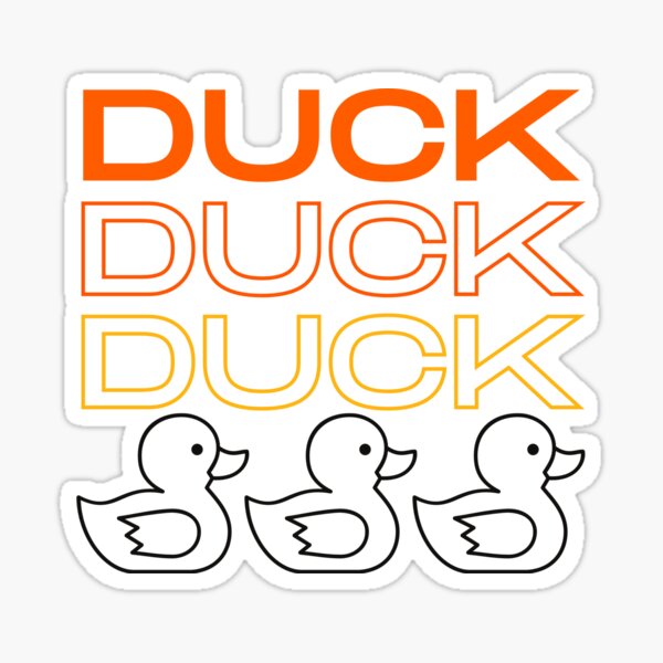 "Untitled Goose Game Murder." Sticker by Elaandidi | Redbubble