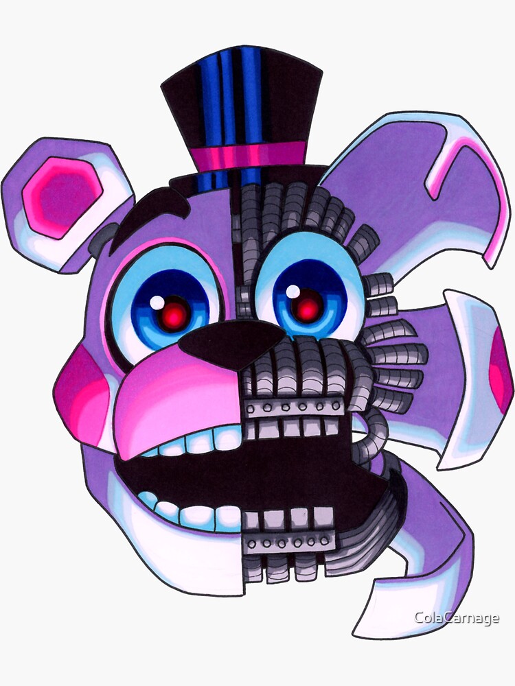 "Funtime Freddy" Sticker by ColaCarnage | Redbubble