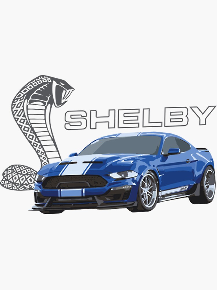 "Ford Mustang Shelby Mustang Super Snake" Sticker for Sale by ...