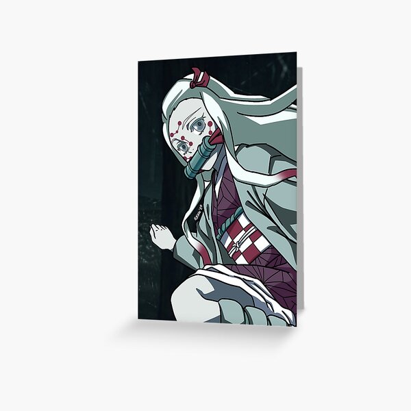 "Spider Demon Nezuko" Greeting Card by Ilkhwari | Redbubble