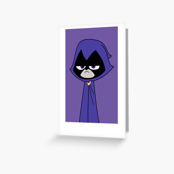 "Ravena cartoon Teen Titans Go" Greeting Card by MateusAlv01 | Redbubble