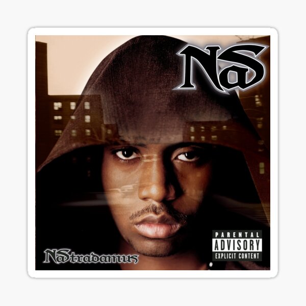 "Nas Nastradamus" Sticker by cuttingroomprty | Redbubble