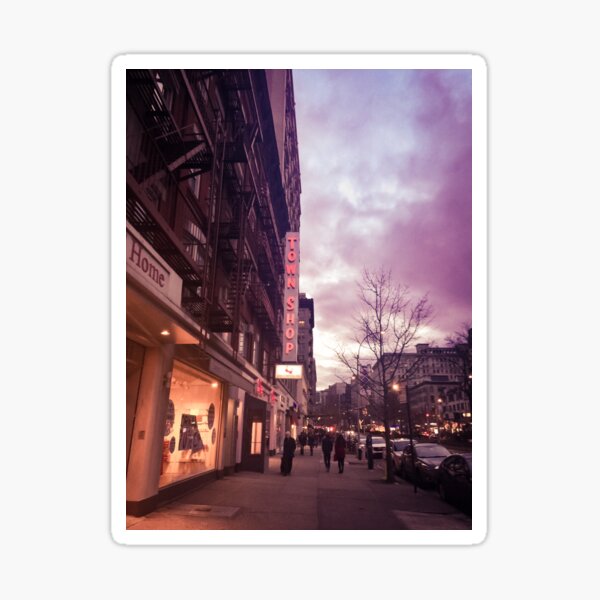 "Upper West Side, Manhattan, New York City " Sticker for Sale by ...
