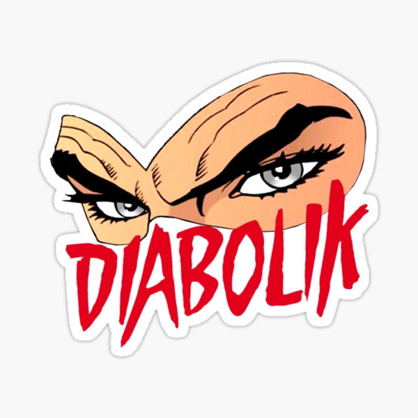 "Diabolik Logo Classic T-Shirt" Sticker by LarsKamphue | Redbubble