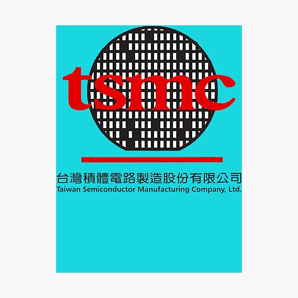 Lámina fotográfica «Camiseta con el logotipo de TSMC Taiwan ...