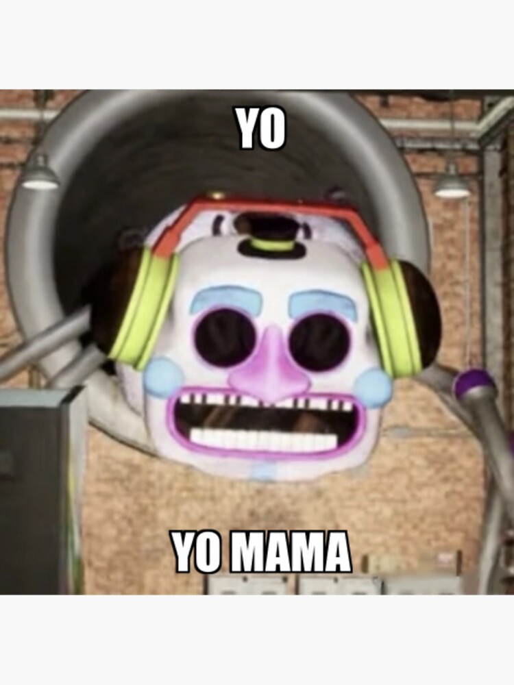 "Dj Music Man Yo Mama " Sticker for Sale by Hubertwhite | Redbubble