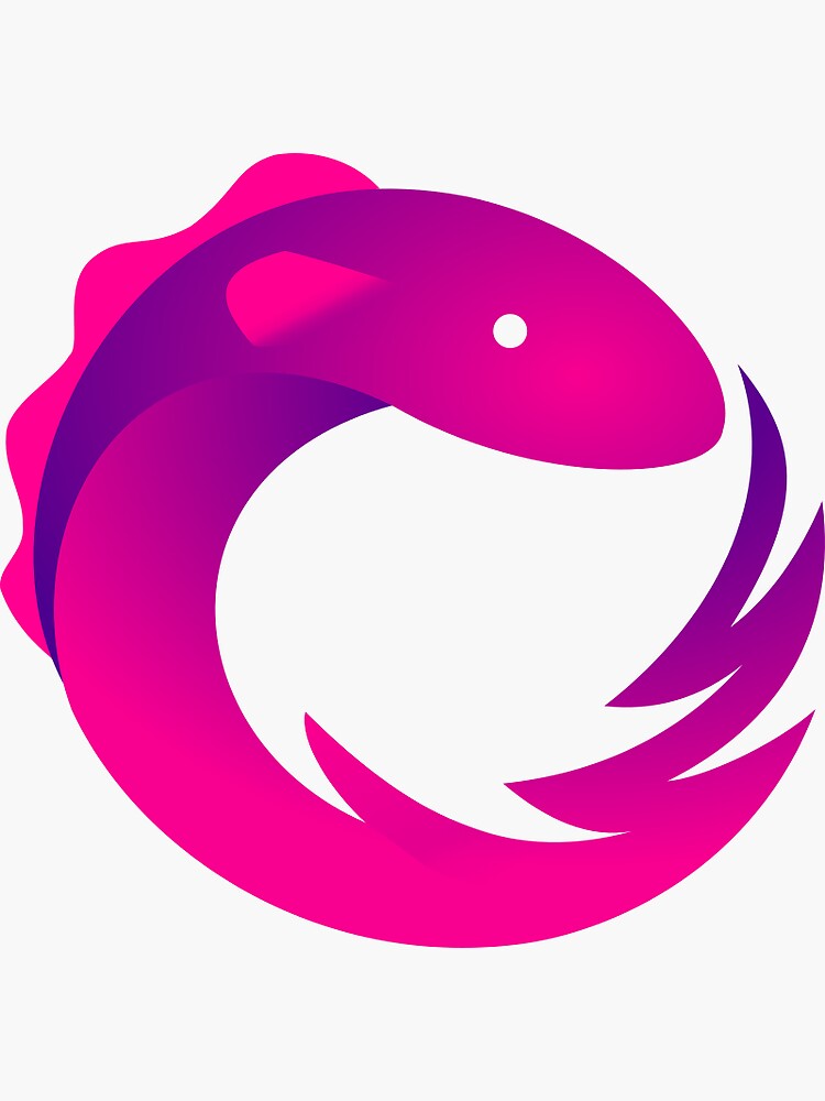 "RxJS" Sticker for Sale by coiso30 | Redbubble