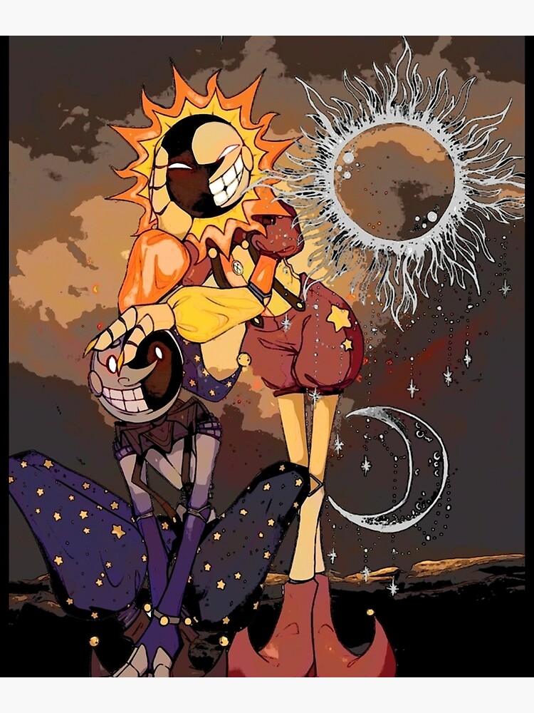 "SUN AND MOON SECURITY BREACH Graphic " Poster for Sale by Hubertwhite ...