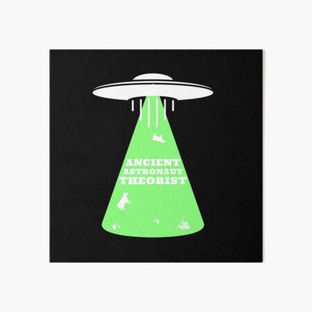 "Ancient Astronaut Theorist Alien Meme" Art Board Print for Sale by ...