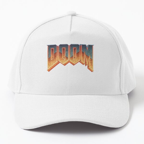 "DOOM [Retro Logo 1993] Classic T-Shirt" Cap for Sale by LarsKamphue ...