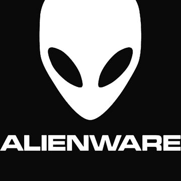 "Alienware Dell Gaming logo White Essential T-Shirt" Mouse Pad for Sale ...