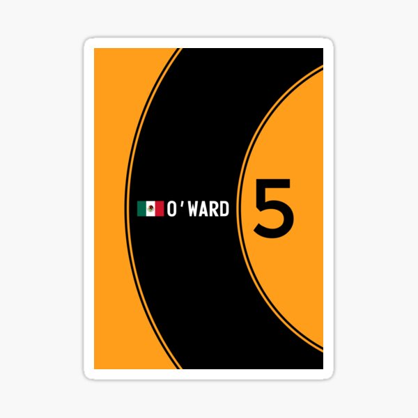 "IndyCar 2022 - #5 O'Ward" Sticker for Sale by sednoid | Redbubble