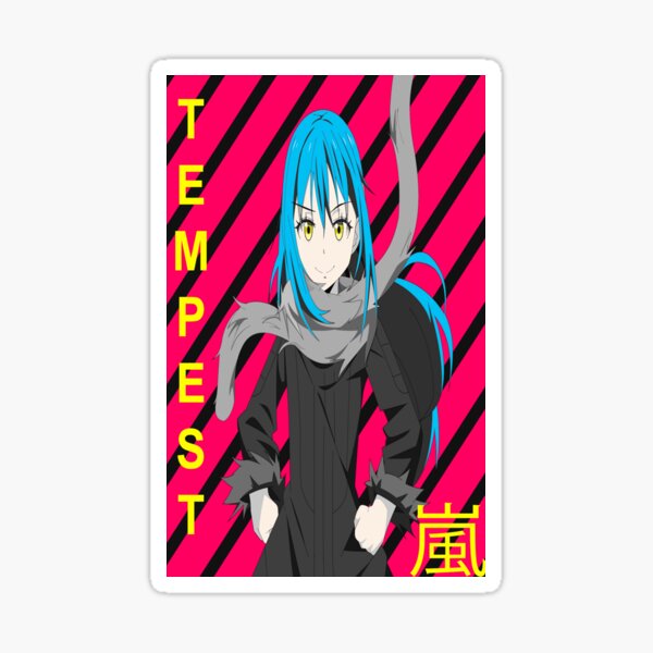 "That time I got reincarnated as a slime- Rimuru Tempest" Sticker for ...
