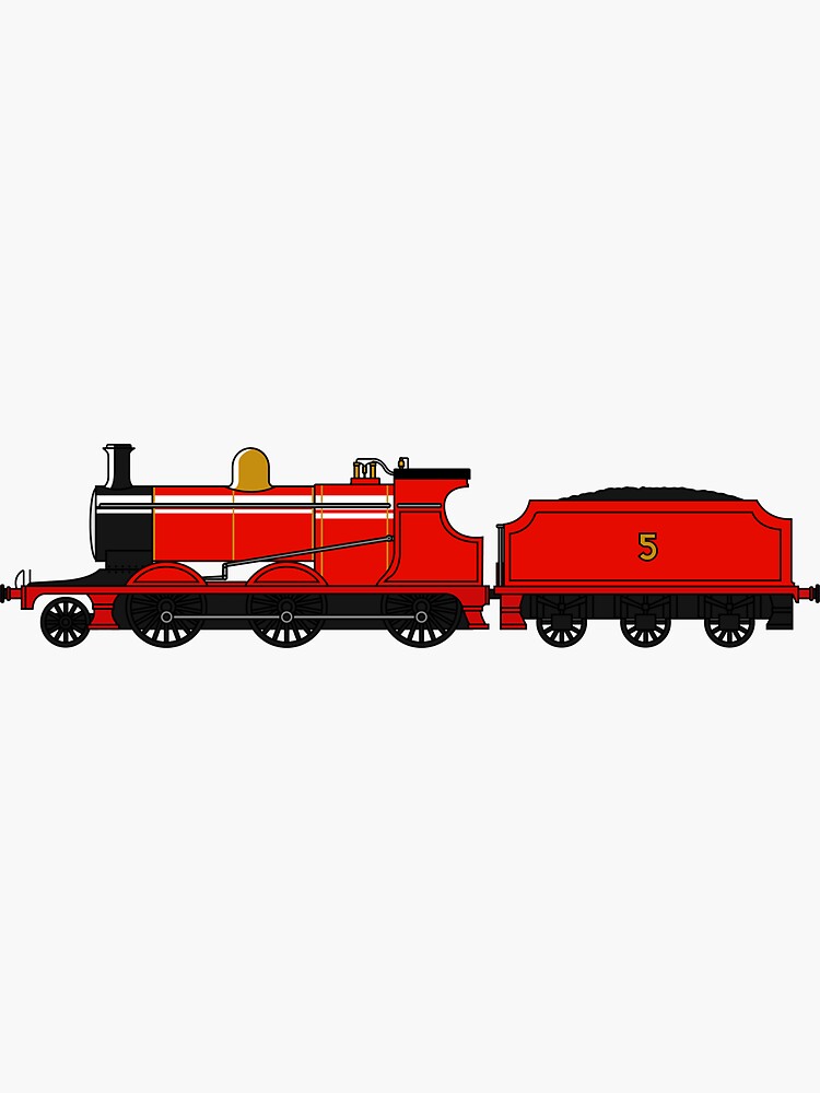"RWS James" Sticker for Sale by WestieMerch | Redbubble