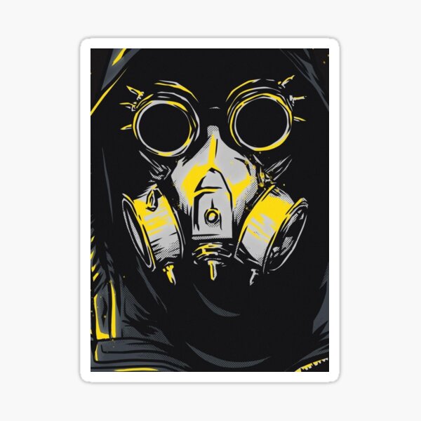 "Radioactive " Sticker by DonkeysBrain | Redbubble