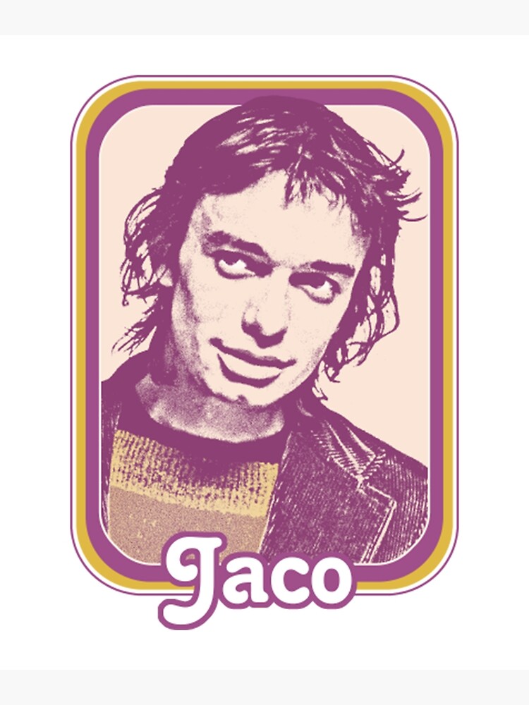 "Jaco Pastorius" Poster by AbbyKemmerlin | Redbubble