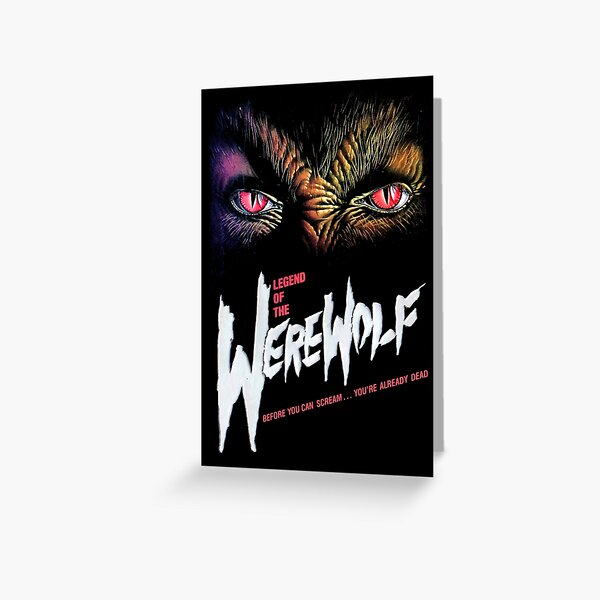" Legend of the Werewolf" Greeting Card by retrokdr | Redbubble