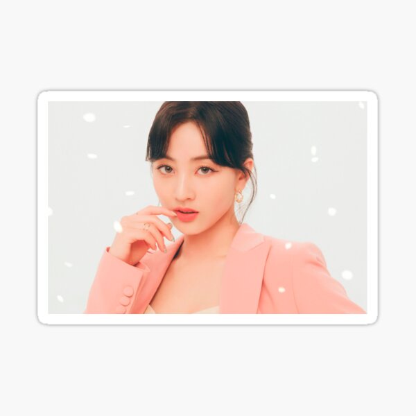 "Jihyo Photoshoot 2022 - 4th BEST ALBUM" Sticker for Sale by catoro ...