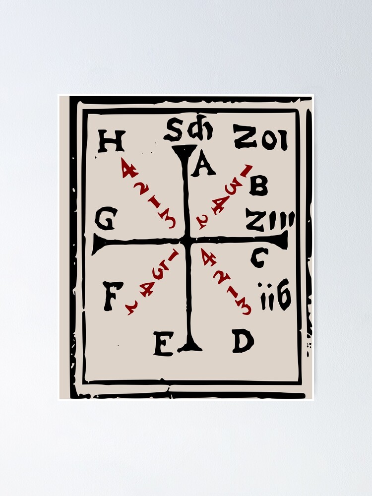 "Meyer's Square and the Four Openings" Poster for Sale by egfg | Redbubble