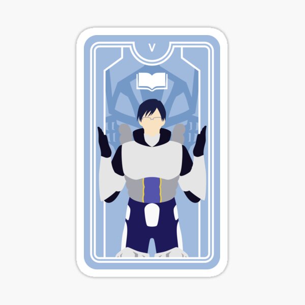 "Iida Hierophant Tarot Card " Sticker for Sale by PsychMerchant | Redbubble