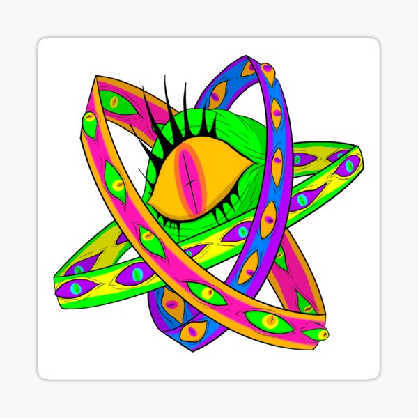 "Be not afraid" Sticker by Bixotronica | Redbubble