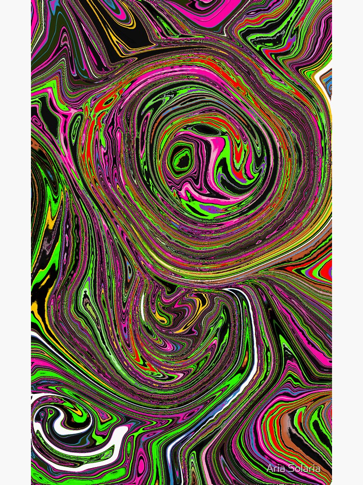 " NFT Abstract Art #42" Sticker for Sale by NandoLee | Redbubble