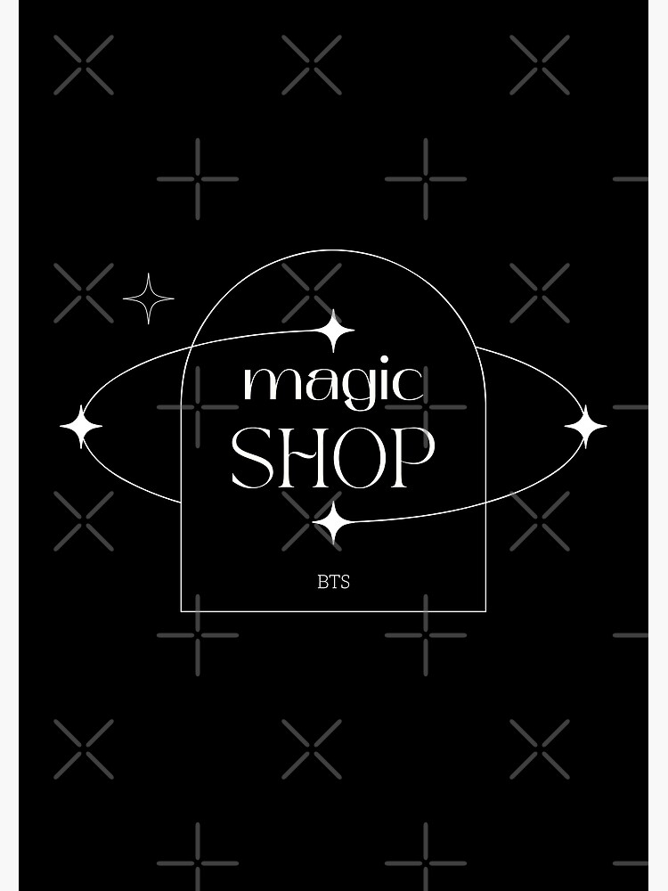 "BTS Magic Shop Army Bangtan" Poster for Sale by tokki-drawings | Redbubble