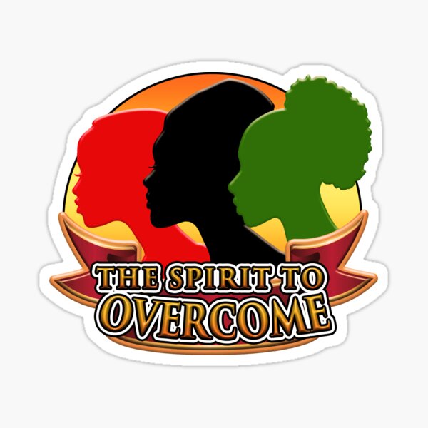 "Spirit to Overcome" Sticker by MobileEd | Redbubble
