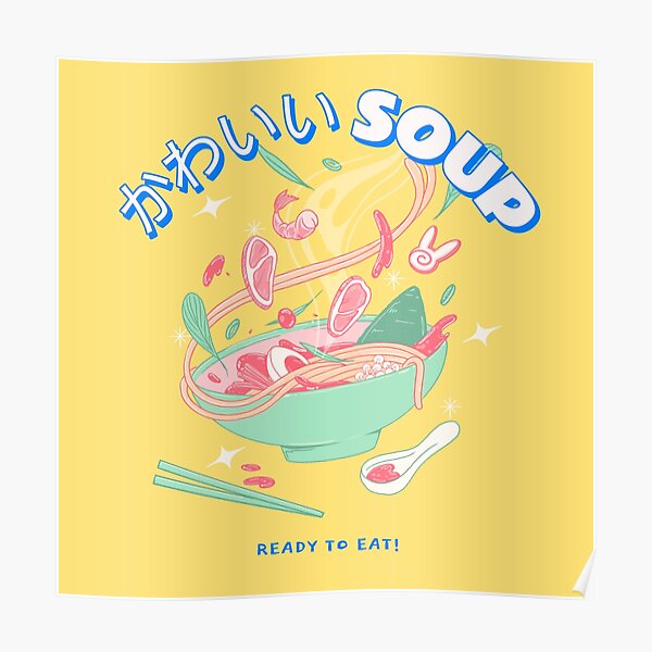 "Maruchan Ramen With Cute Cat And Flowers On The Cap Illustration ...