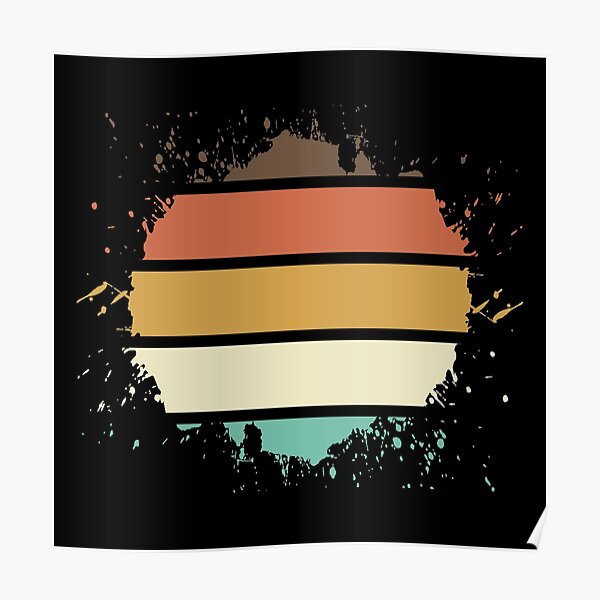 "Different Paint Splashes - SR12" Poster for Sale by AlfabetDesign ...