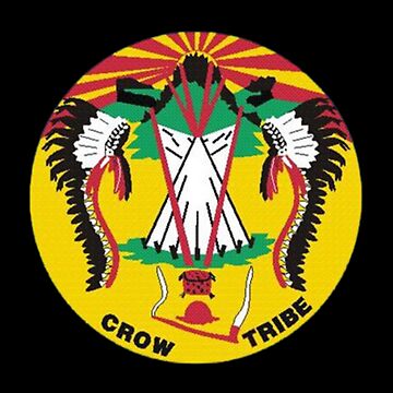 "crow nation flag" Pin for Sale by Original1977 | Redbubble