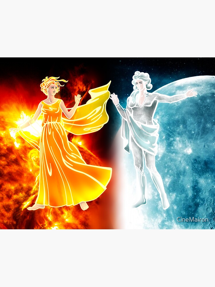 "Arien and Tilion (Greek Mythology Style)" Sticker for Sale by ...