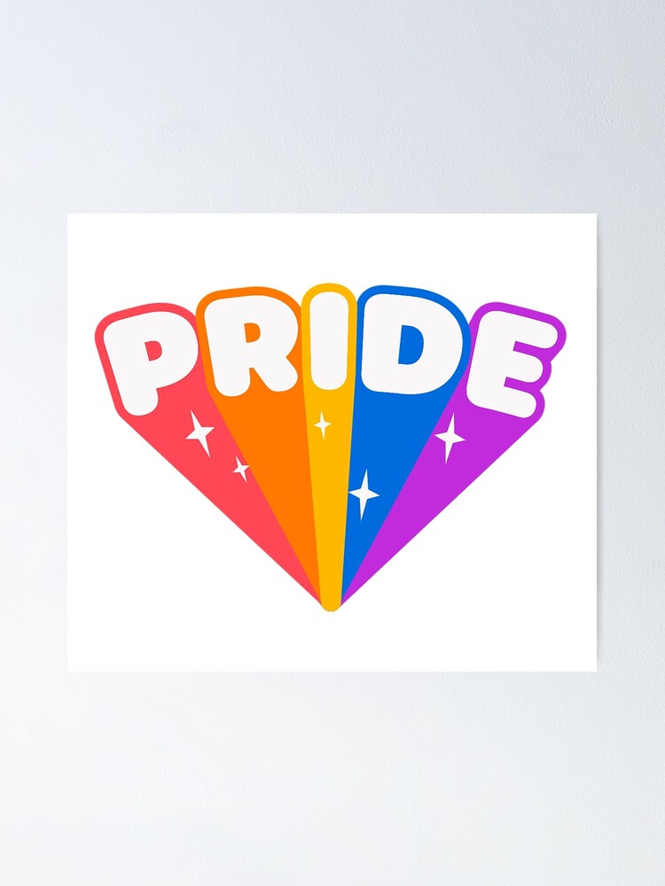 "Love Is Love Pride Month Be Visible" Poster for Sale by StickerbashCo ...