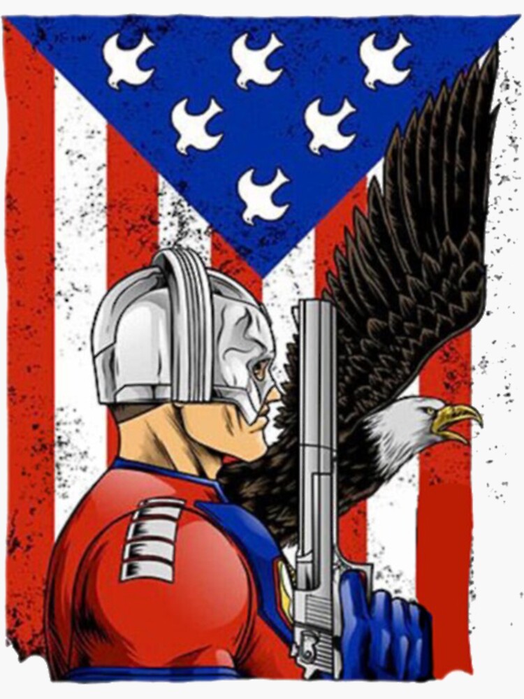 "Peacemaker" Sticker by CARLA9Z | Redbubble