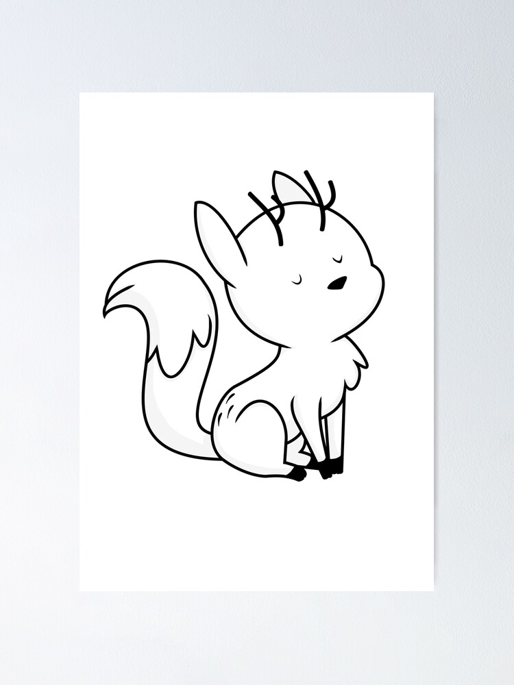 "Twig - Hilda - Deerfox" Poster by nubedetormenta | Redbubble