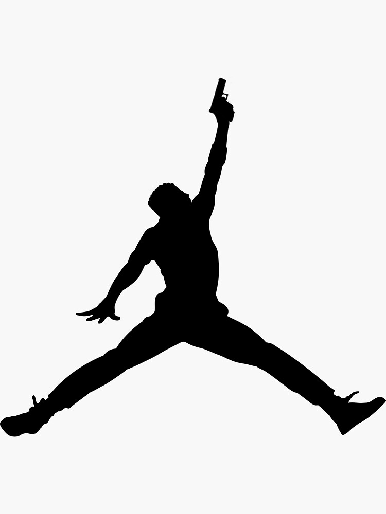 "NBA YoungBoy Jumpman " Sticker by HipHopLove | Redbubble
