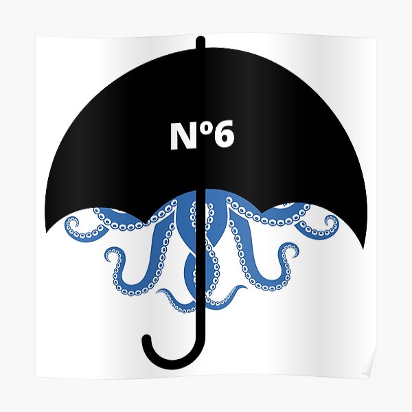 "The Umbrella Academy - number 6 - Ben" Poster for Sale by Cool-Mood ...
