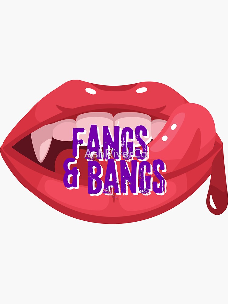 "Fangs and Bangs, Crescent City, Crescent City Sticker, Crescent City ...