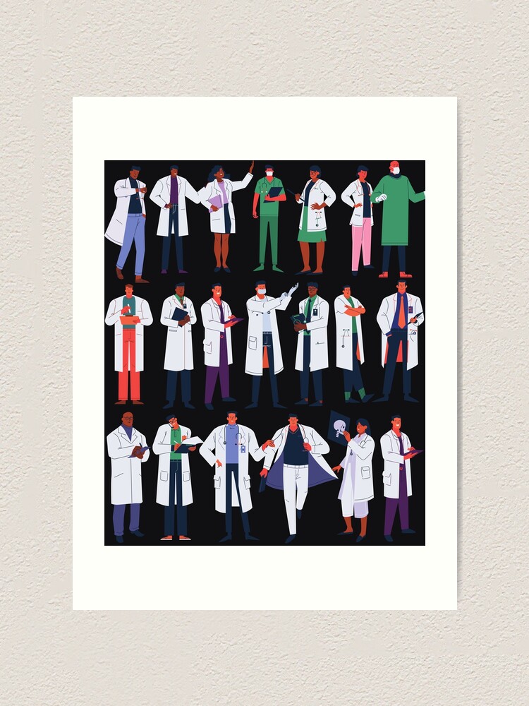 "specialist doctors logo" Art Print for Sale by memo115 | Redbubble