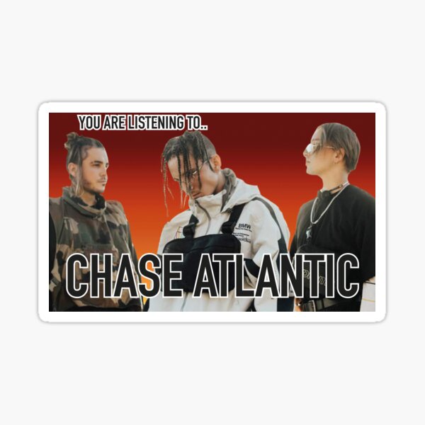 "Chase Atlantic" Sticker for Sale by emchapdesigns | Redbubble