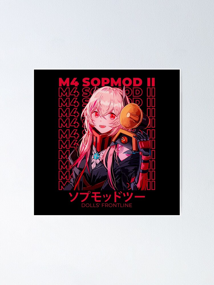 Póster «M4 SOPMOD II - Muñecas de primera línea» de ice-man7 | Redbubble