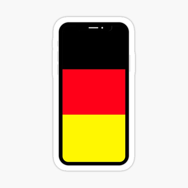 "Germany fully charged" Sticker for Sale by Jagensam | Redbubble