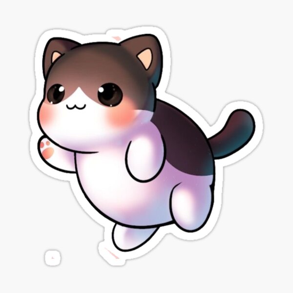 "Copy of cute aphmau cat" Sticker for Sale by HBzshop | Redbubble