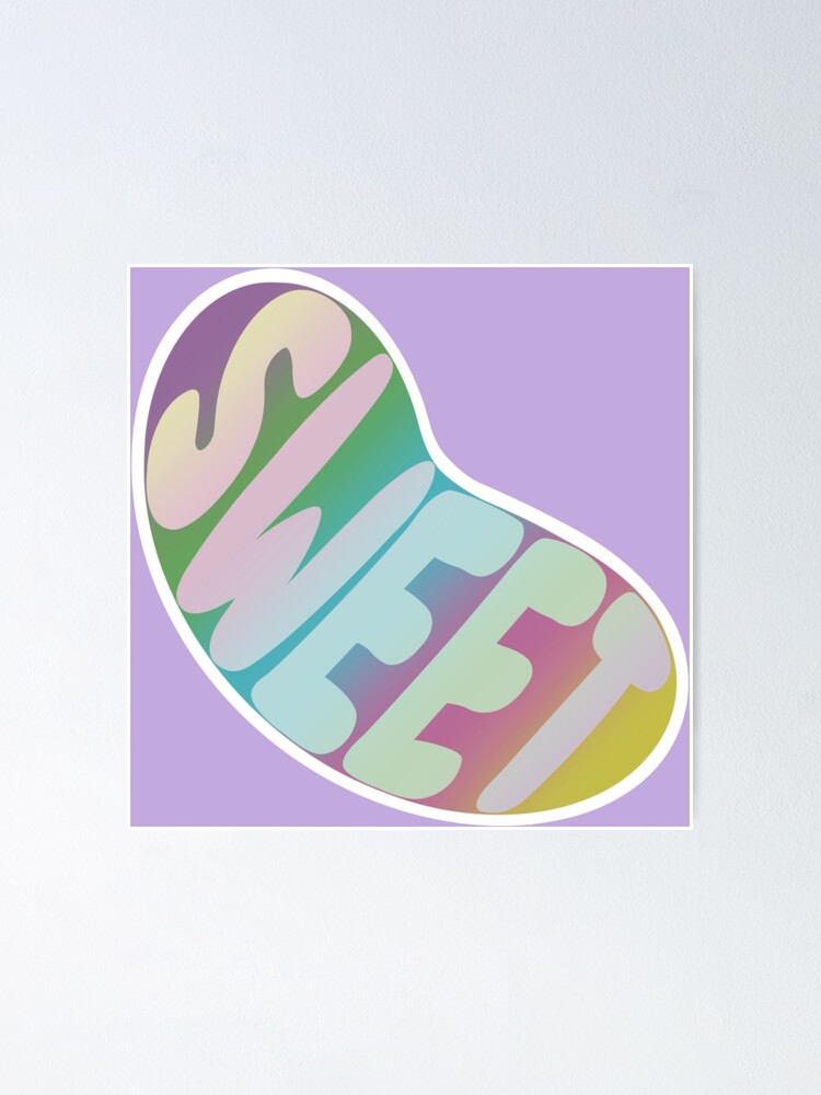 "Rainbow Sweet Bean" Poster for Sale by PandamoniumArt | Redbubble