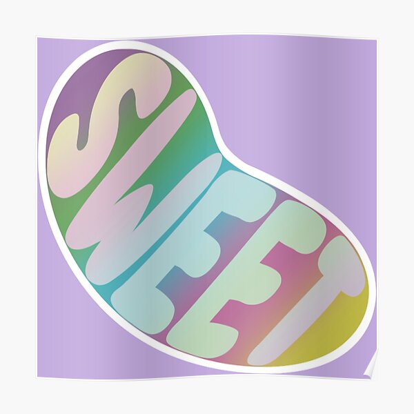 "Rainbow Sweet Bean" Poster for Sale by PandamoniumArt | Redbubble